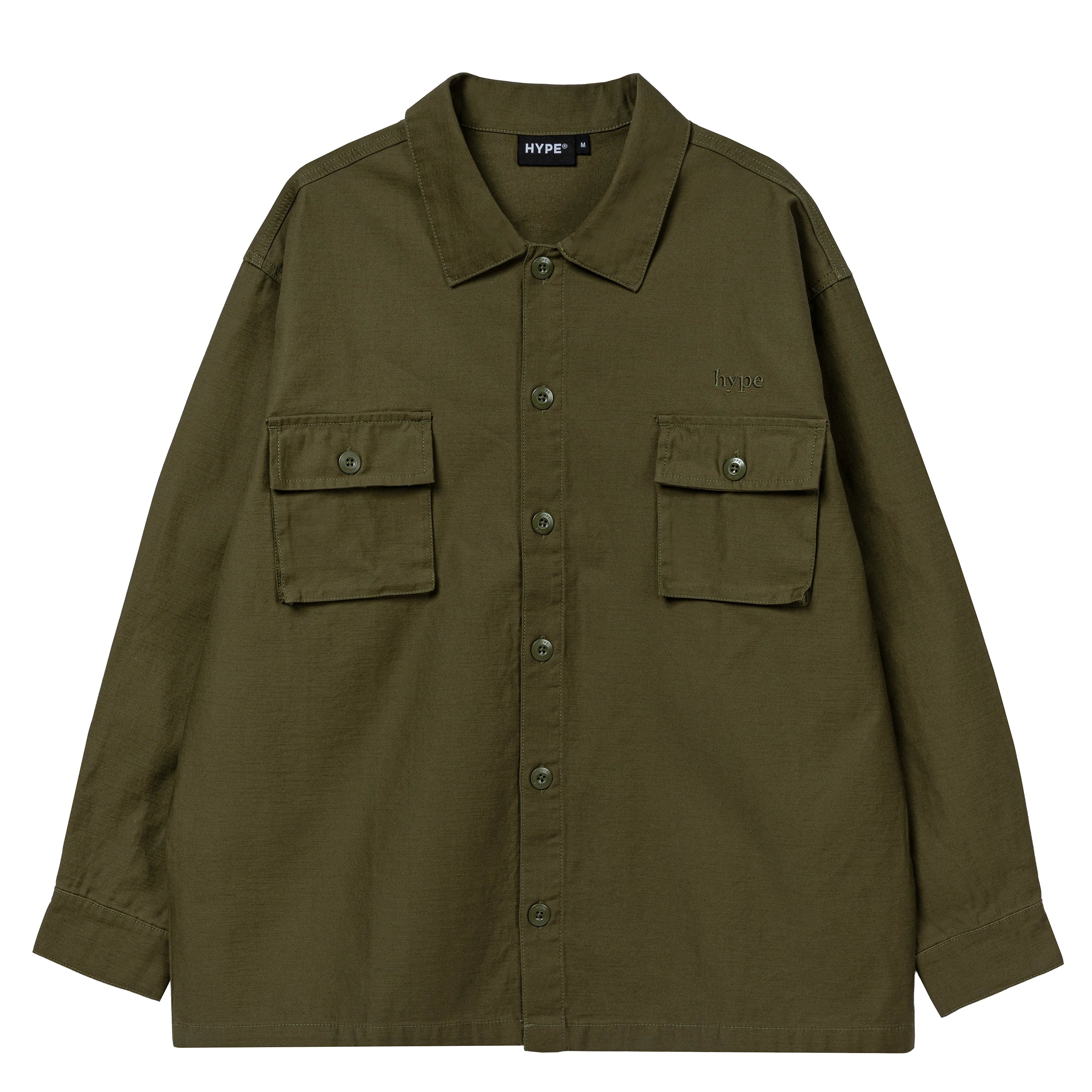 HYPE Wide Line Echo Military Shirt