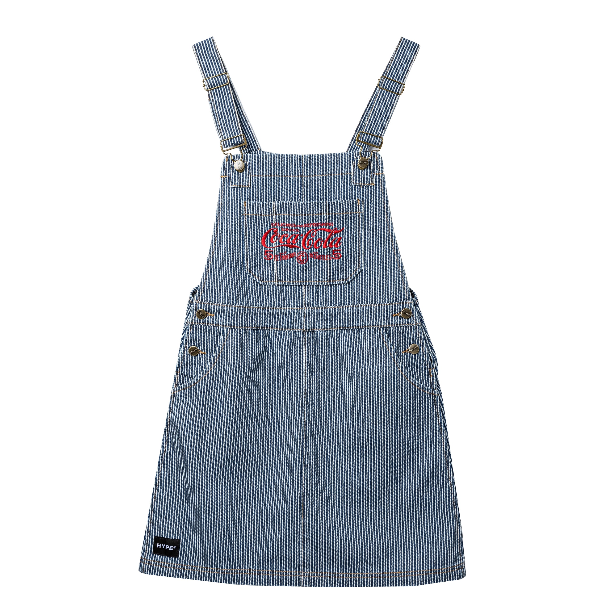 HYPE | COCA-COLA 1886 Heritage Overall Denim Skirt