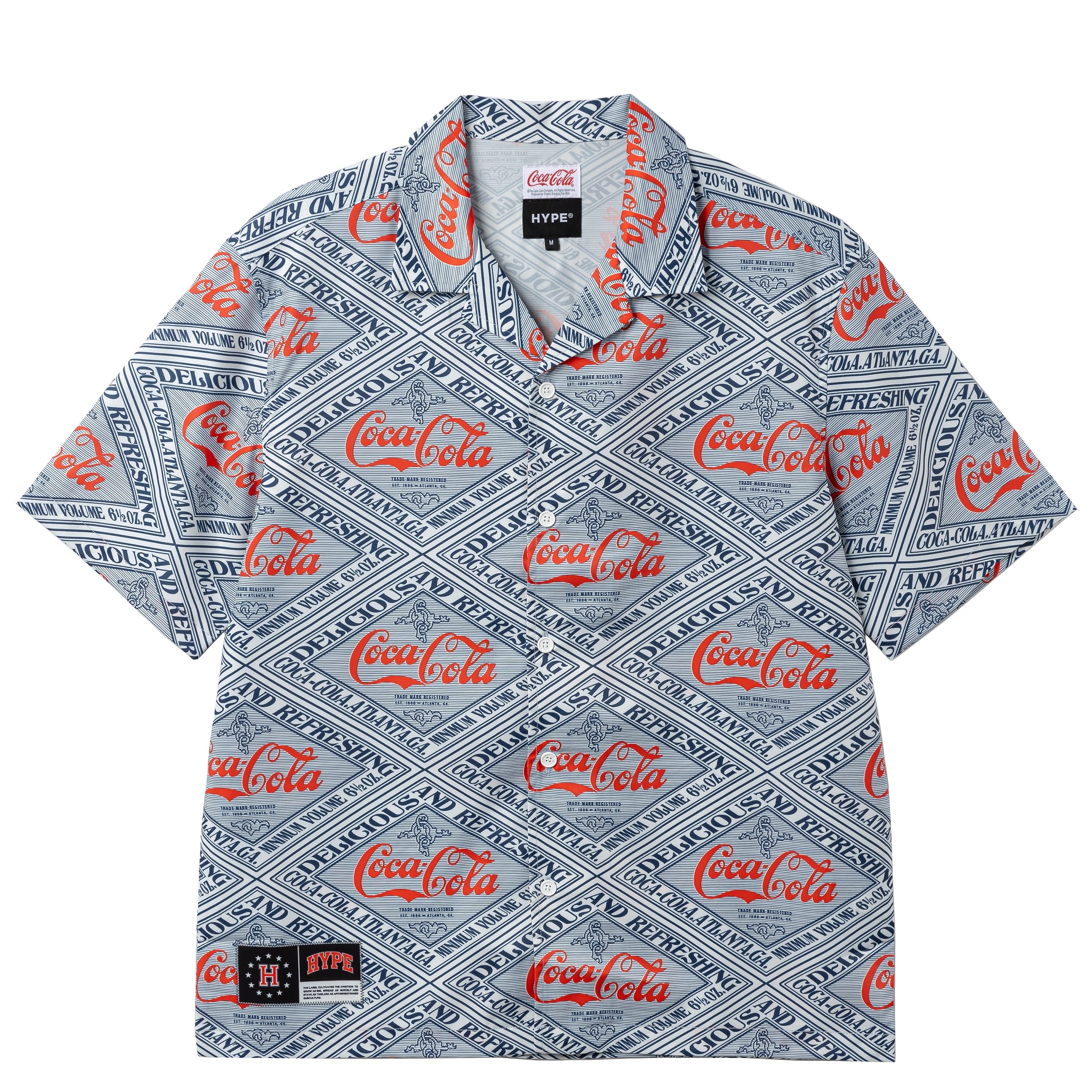 HYPE | COCA-COLA Atlanta Origin Open Collar Shirt